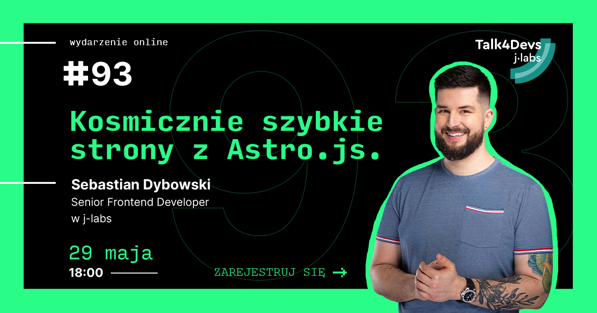 #93: Kosmicznie szybkie strony z Astro.js | Talk4Devs